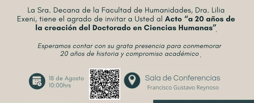 Facultad de Humanidades - UNCa - Página Principal